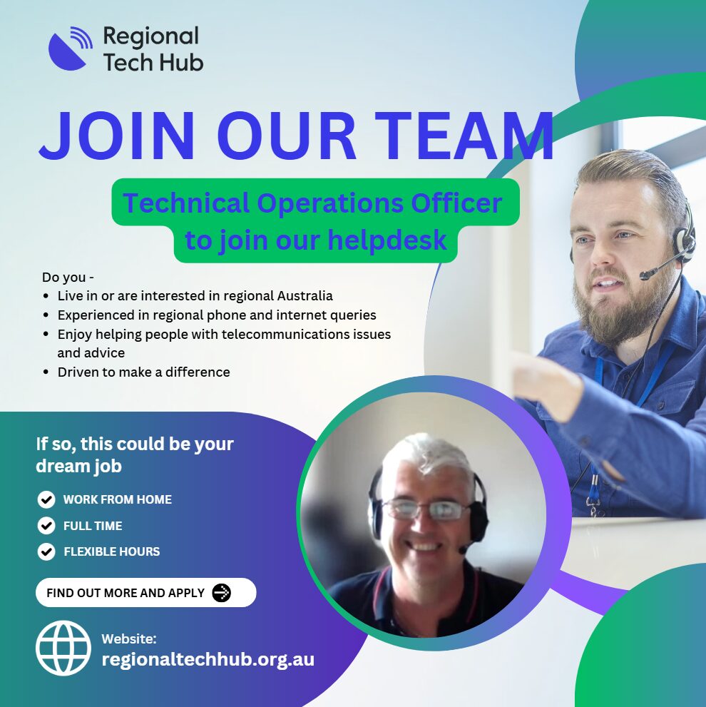 Technical Support Officer Regional Tech Hub