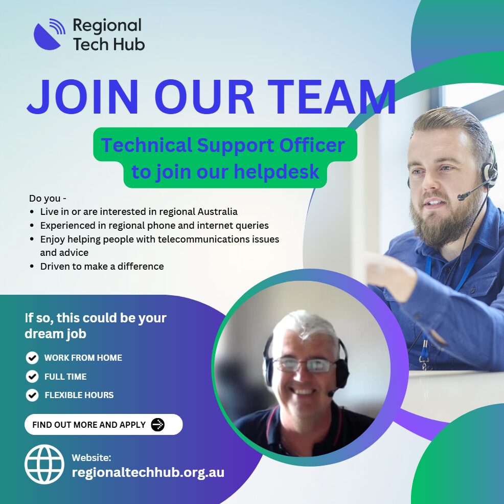 Technical Support Officer Regional Tech Hub